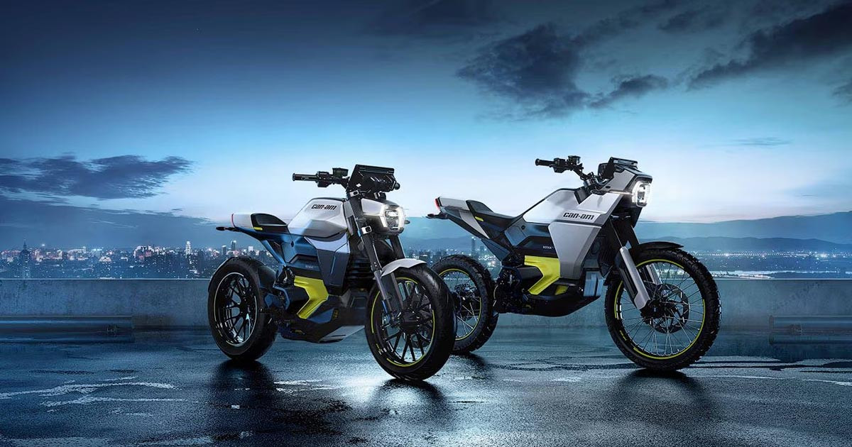 Motociclos Eléctricos - Can-Am-pédia | Andar de Coiso