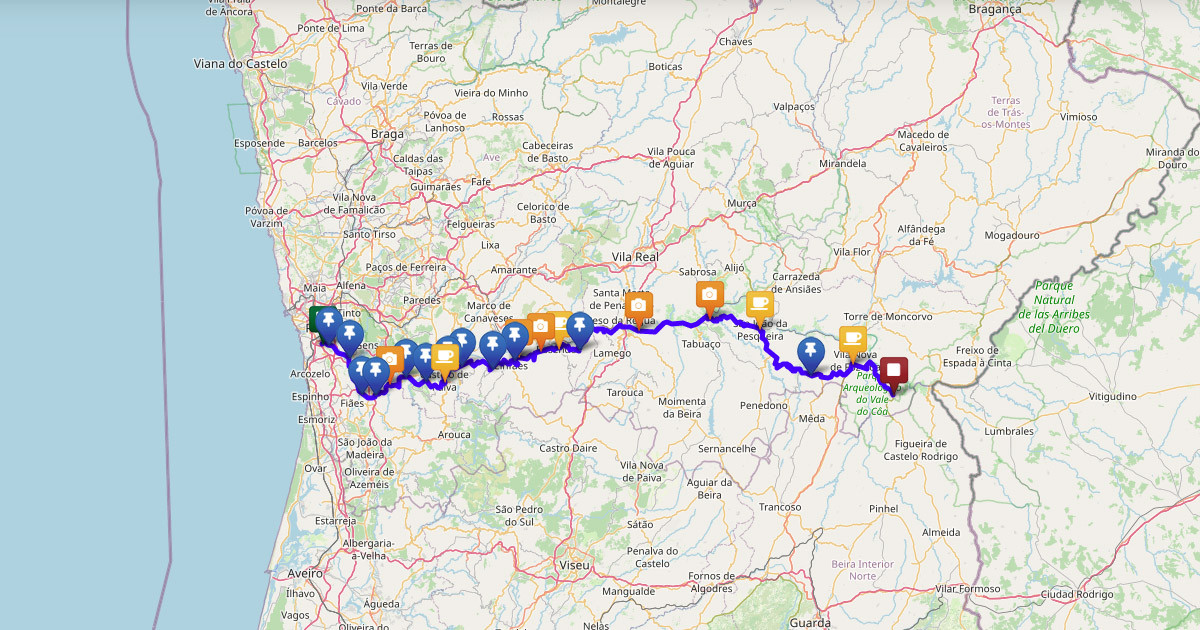 Itinerário - N222, A Melhor Estrada do Mundo | Andar de Coiso